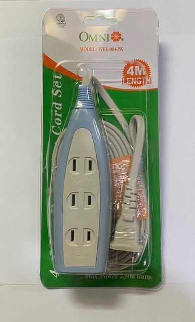 Omni 4 gang Extension Cord Set ( 4mts Wire ) | Lazada PH