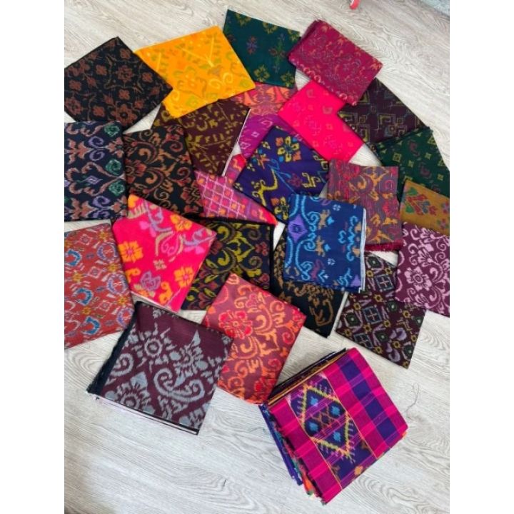 promo terbaru kain tenun endek csm bali original premium / kemben bali ...