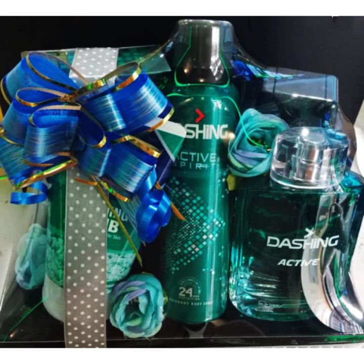 {Ready Stock} Perfume DASHING Original Set Gift / Hamper 5IN1 ...