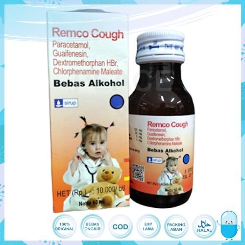 REMCO COUGH SYRUP 60 ML SIRUP OBAT BATUK ALERGI DAN DEMAM | Lazada ...