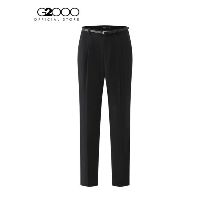 G2000 กางเกงสูทสำหรับผู้หญิง ทรง Tapered Fit รุ่น 4126117599 BLACK ...
