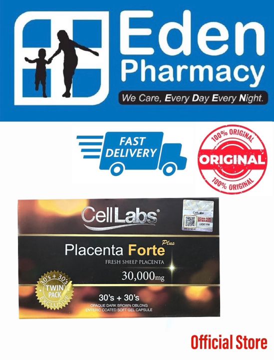 CellLabs sheep Placenta Forte Plus 30,000mg | Lazada