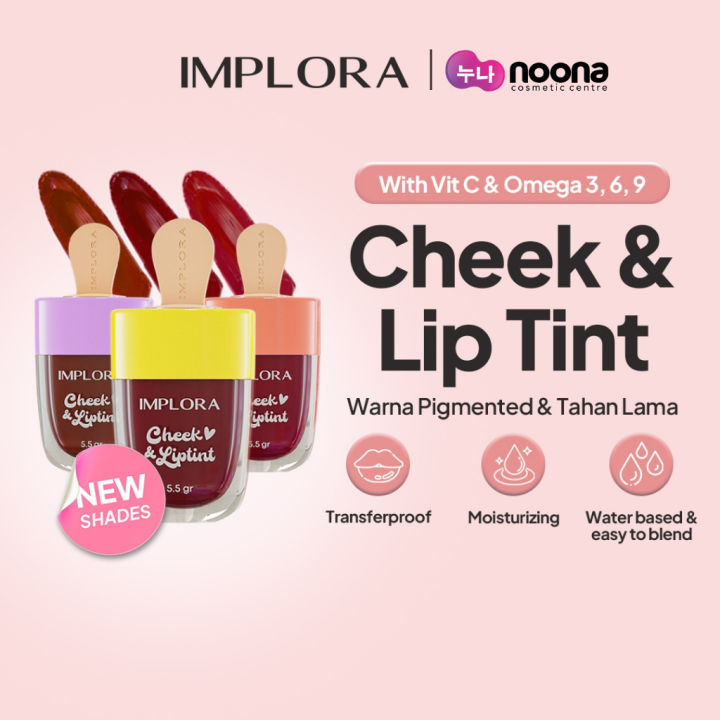 IMPLORA CHEEK & LIP TINT 5.5GR ORIGINAL | Lazada Indonesia