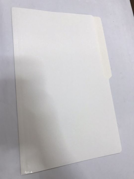 System White Folder Long 14 pts 12’s | Lazada PH