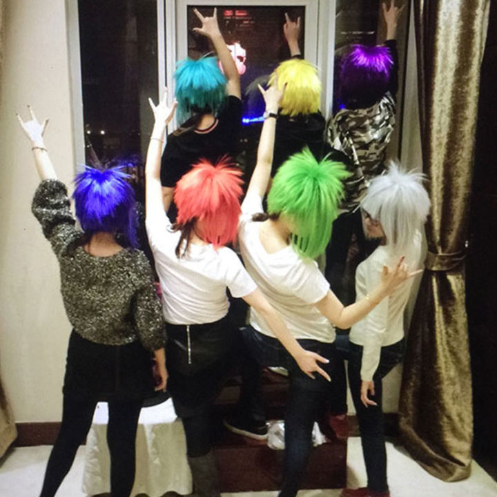 Funeral Family Wig Non mainstream Kill Matt Wig Male Explosive Head ...