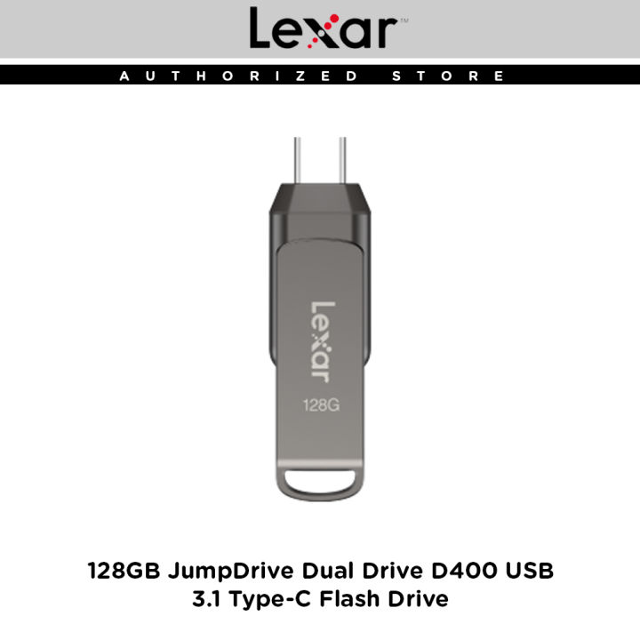 Lexar JumpDrive Dual Drive D400 USB 3.1 Type-C Flash Drive | Lazada PH