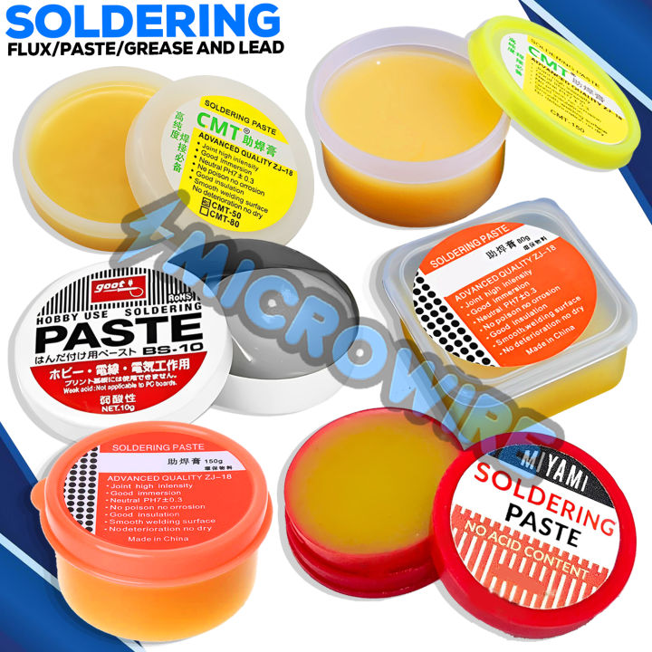 SOLDERING PASTE FLUX ROSIN LEAD GREASE | Lazada PH