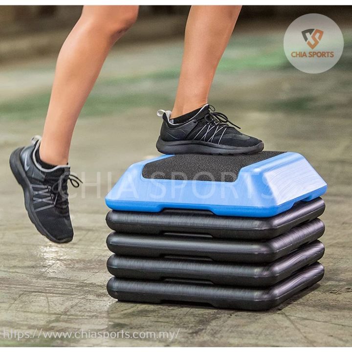 LELONG!!! Mini Aerobic Step Board 4 Risers High Stepboard Platform ...