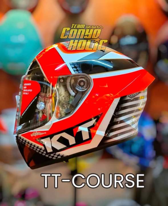 KYT TT COURSE HELMET ORIGINAL FULL FACE | Lazada PH
