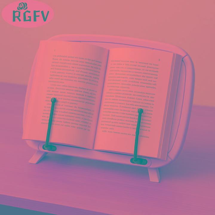 Adjustable Reading Book Stand Foldable Sturdy Tabletop Bookshelf ...
