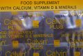 Calcium Calvin Plus with Vitamin D and Minerals SOLD per 30 Tablets ...