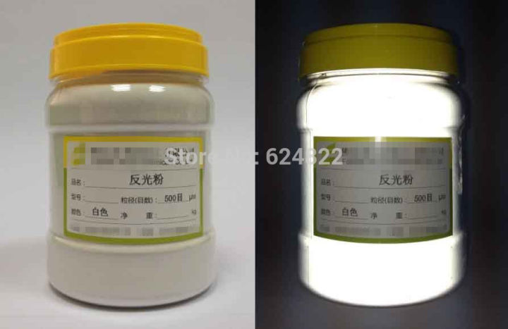 White Reflective powder High refraction glass microsphere reflective ...