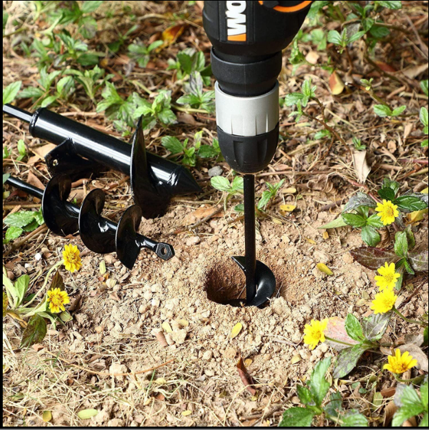 Soil hole drilling machine hole drilling machine greenhouse piling ...