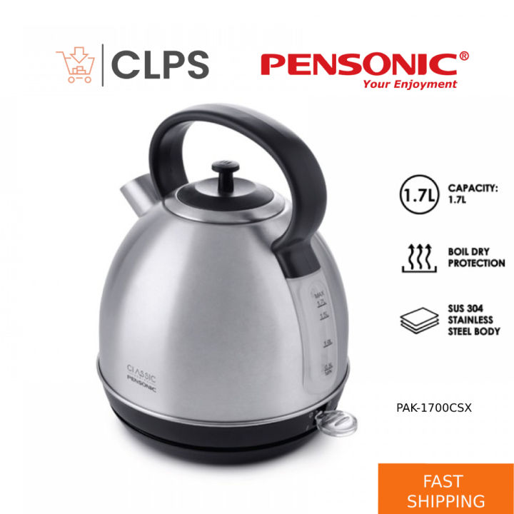 Pensonic Electric Kettle PAK-1700CSX Kettle Thermos Air Water Boiler ...