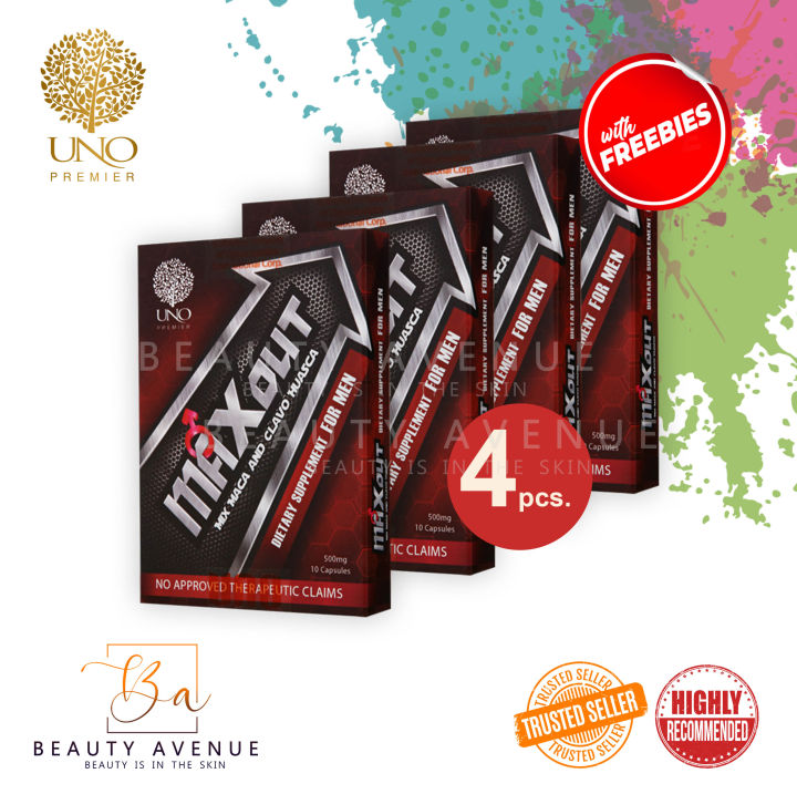UNO Original MAX-OUT 10 Capsules maxout natural boost men performance ...