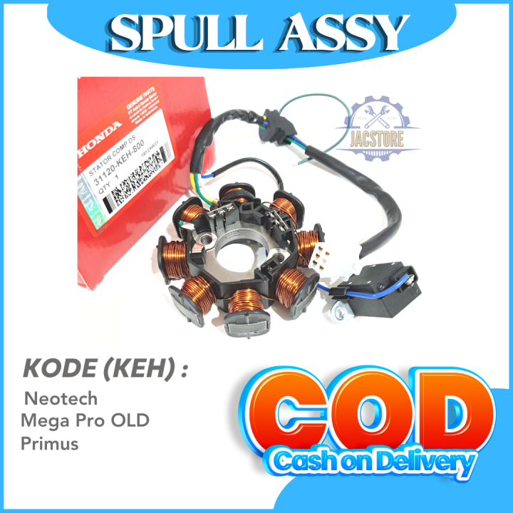 SPULL ASSY KEH STATOR COMP SPUL HONDA NEOTECH MEGA PRO OLD PRIMUS JACStore77 | Lazada Indonesia