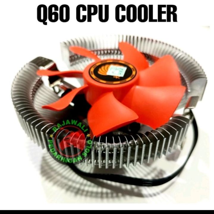PC COOLER PENDINGIN PROSESOR CPU COOLER Q60 INTEL AMD HSF | Lazada ...