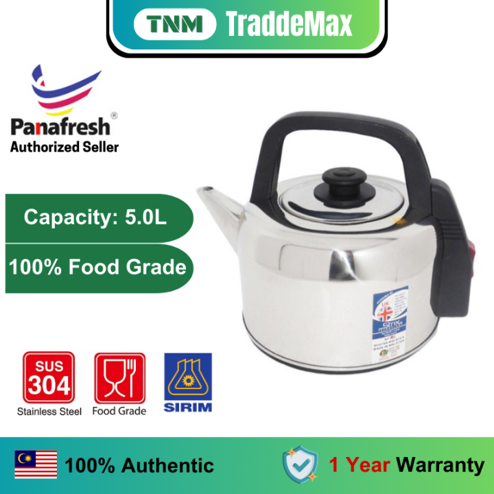 PANAFRESH 5L SUS304 OP-47A Automatic Stainless Steel Electric Kettle ...