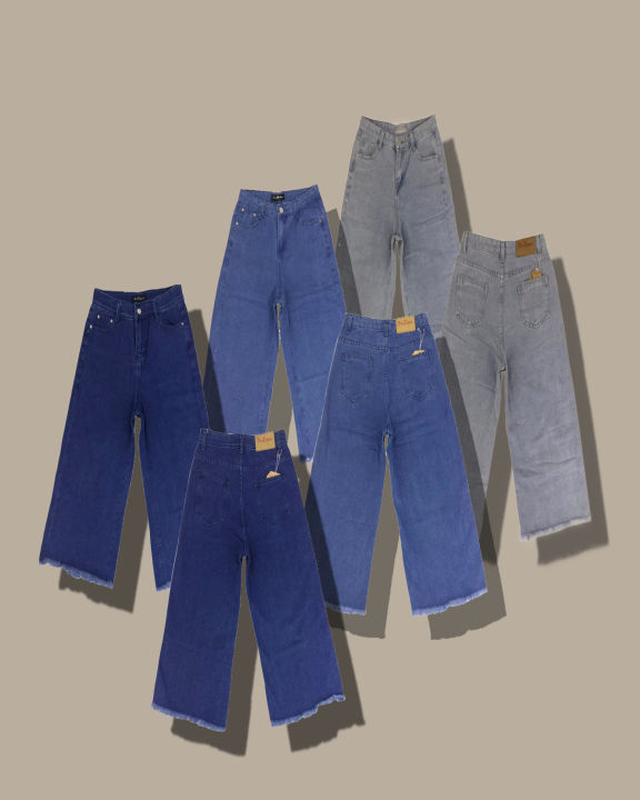 DFW Denim Square Pants for Ladies Fashion | Lazada PH