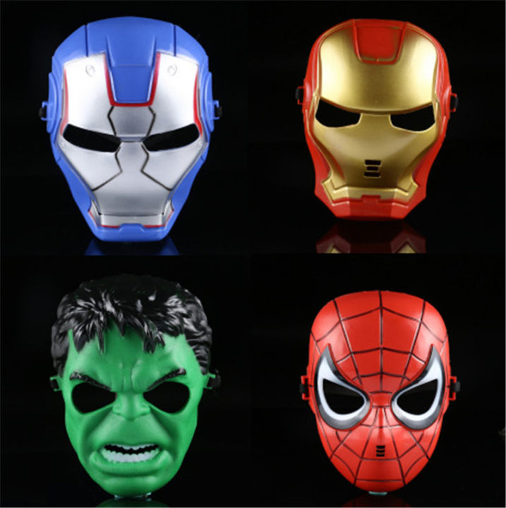 Avengers Superheros Kids Felt Mask Party Gift Hulk American Captain ...
