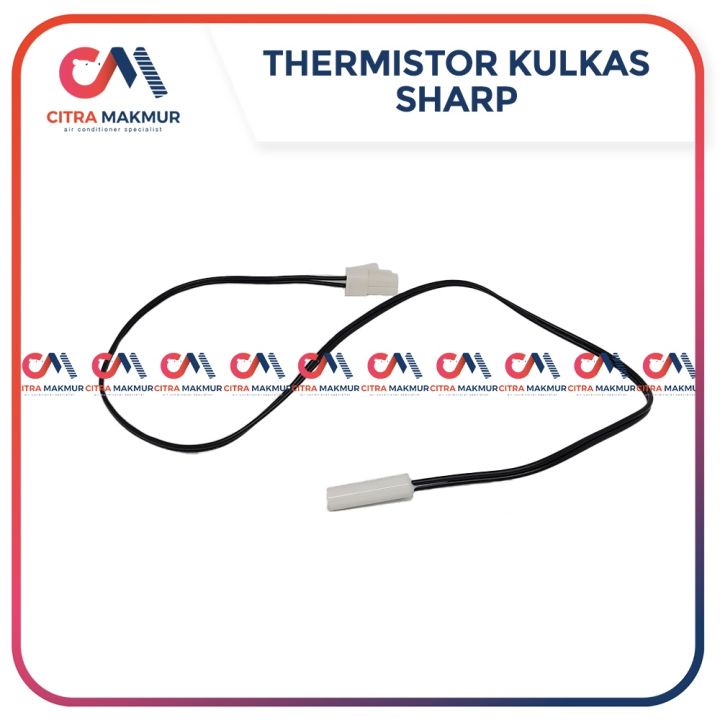 Thermistor Kulkas Sharp Thermis Sensor suhu Defrost Bimetal Digital ...