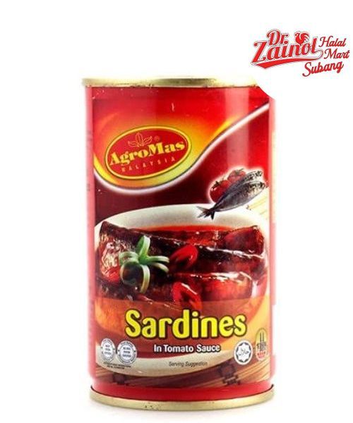Agromas Sardine in Tomato Sauce 155g | Lazada
