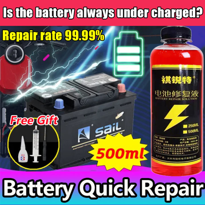 【Old batteries do not need to be replaced】Battery repair fluid 500ml ...