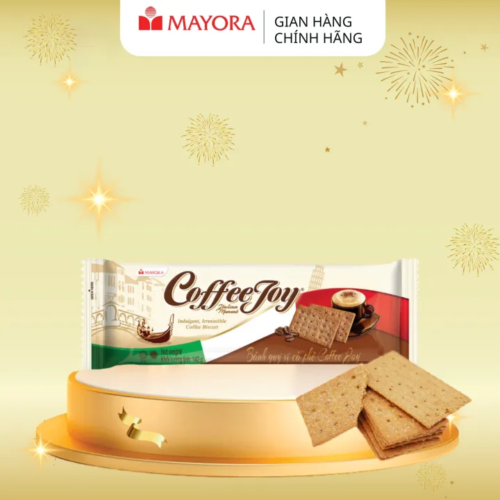 Bánh Quy Coffee Joy Cà Phê Gói 142G | Lazada.vn