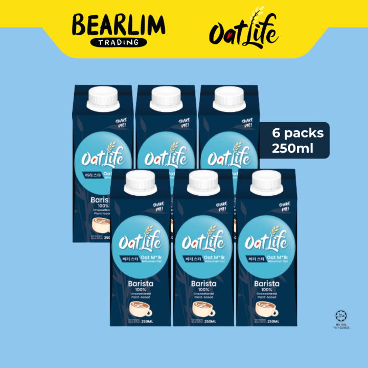 OatLife Oat M*lk Barista [6 x 250ml] | Lazada
