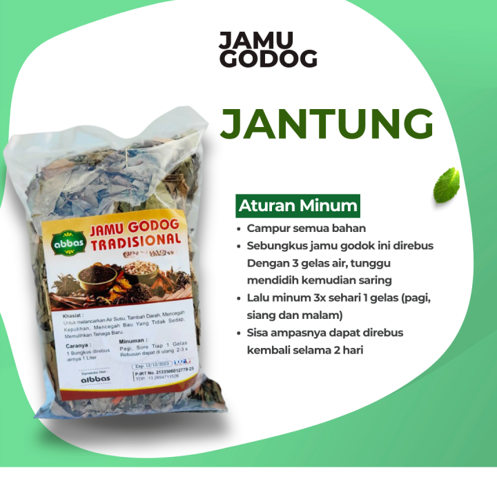 Herbal Godog - Jamu godok I Obat sakit jantung I Obat nyeri dada I Obat ...