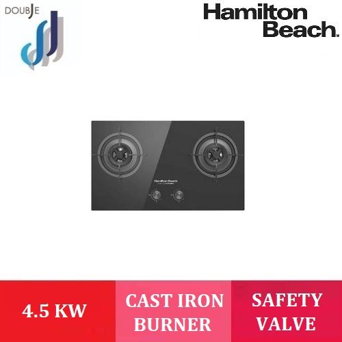 Hamilton Beach 2 Burner Built-In Gas Hob | Lazada