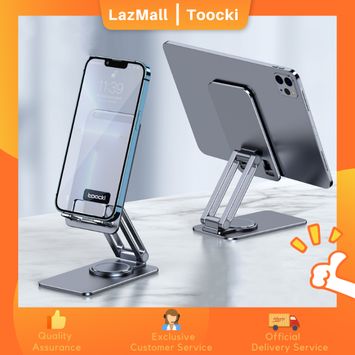 Toocki Universal Desktop Phone Stand Rotatable Phone Holder Foldable ...
