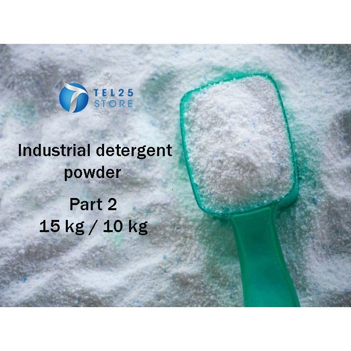 [ 1 UNIT ] Part 2 Industrial detergent powder / SOAP - 15 kg / 10 kg ...