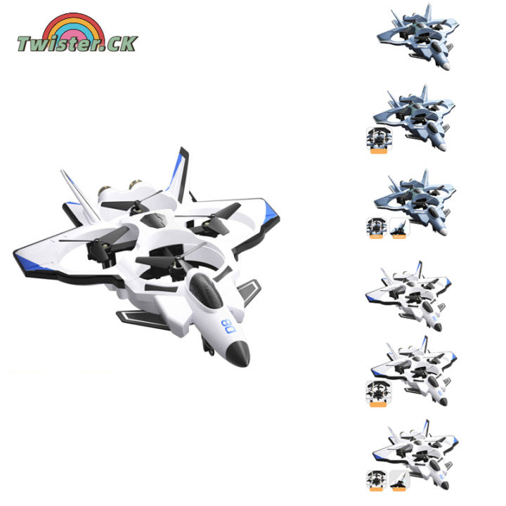H121 EVA RC Fighter Jet Plane 360° Roll Stunt Drone Remote Control Airplane Airplane Toys For ...