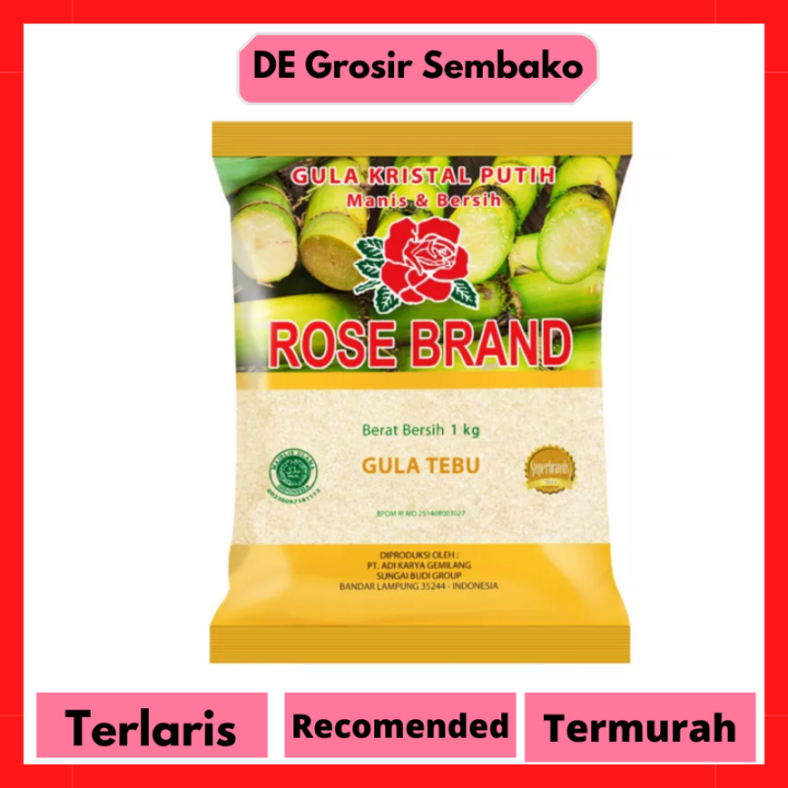 Rose Brand Gula Kristal Kuning 1kg | Lazada Indonesia