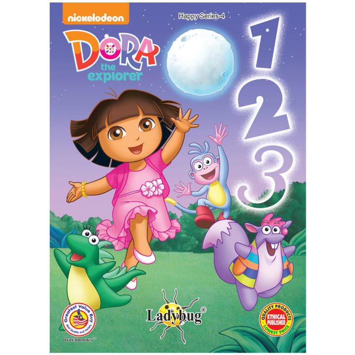Dora The Expiorer 123 -16 Pages B5 Size HAPPY SERIES - 4 | Lazada