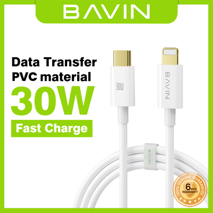 BAVIN CB282 30W PD Fast Charging & Data Transmission Cable 1.2m Long ...