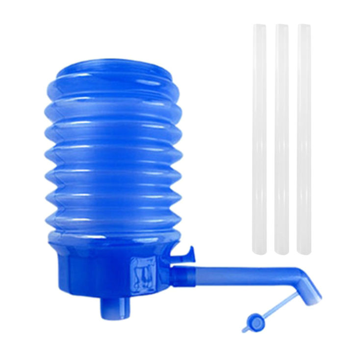 5 Gallon Bottled Drinking Water Hand Press Manual Pump Removable Tube ...