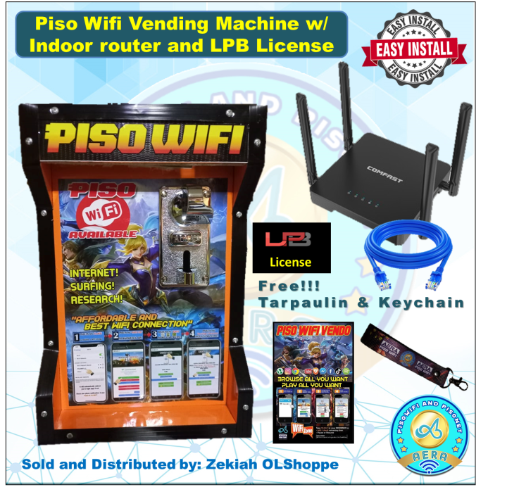 [Aera] PisoWifi Vendo Machine VLAN setup with OpenWRT Comfast-N5 ...