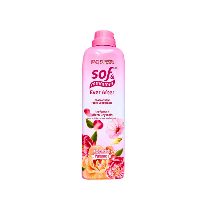 Sof & Mmmmm Concentrated Fabric Conditioner Ever After 1000ml by PC ...