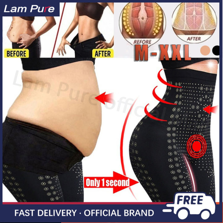 Lam Pure Women High Waist Butt Lifter Seamless Belly Slimming Underwear ...
