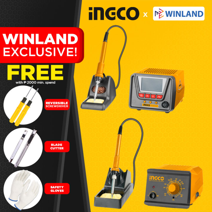 INGCO by Winland Super Select Analog & Digital Soldering Iron with ...