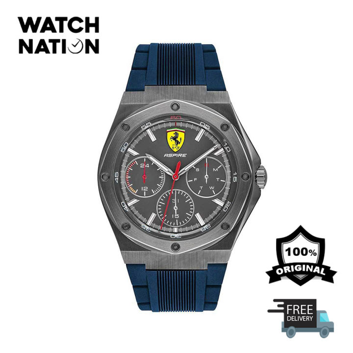 Ferrari Scuderia Aspire Series 3 830604 Chronograph Quartz Blue ...
