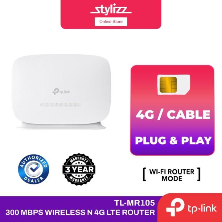 TP-Link 4G LTE Router Sim Card Modem Wi-Fi Router Support Hotspot ...