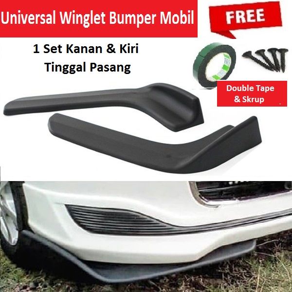 1 Set Lips Bumper Winglet Lips Bumper Winglet Universal - Winglet ...