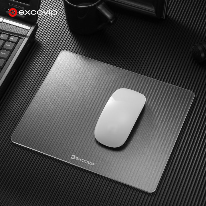 excovip Glass mouse pad non-slip Simple desktop computer Laptop ...
