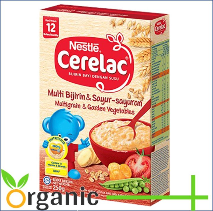 Nestle CERELAC Infant Cereals (Multi Grain & Garden Vegetables) 250g ...