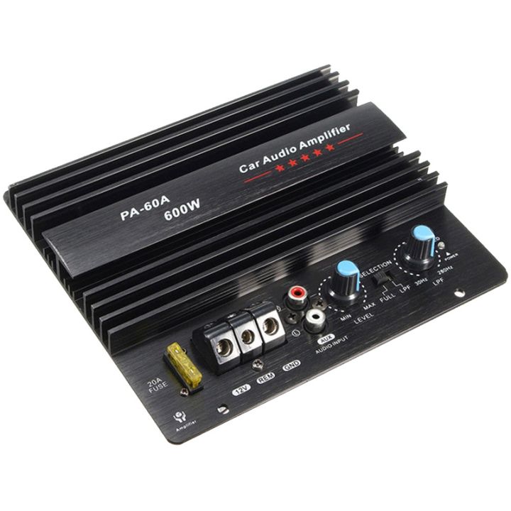 (FUZM) 12V 600W Car Amplifier Board PA-60A Subwoofer Circuit Module Car ...