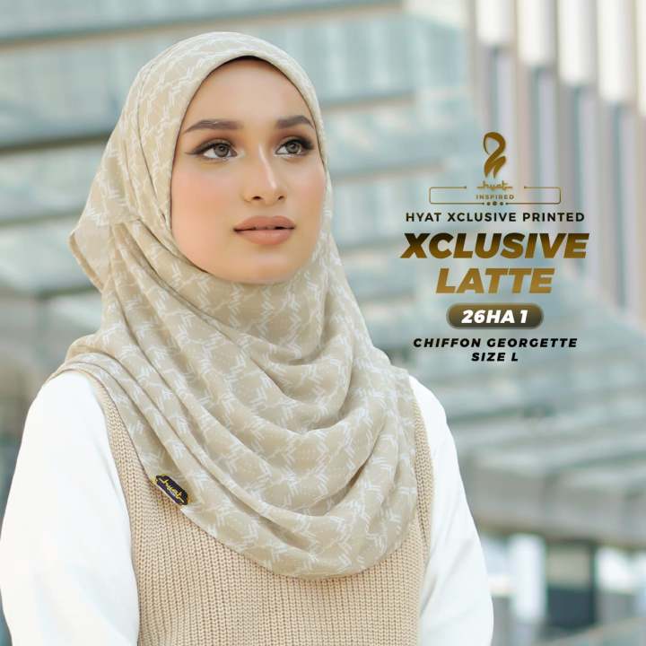 Instant Hyat Hijab X, Shawl, Luxe and Classic Printed Collections | Lazada