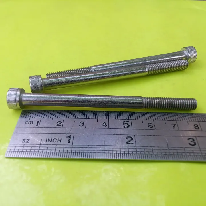 BAUT L STAINLESS M6 X 80 / BAUT 10 KUNCI L5 / L 5 / BAUT L SS M6 X 80 ...